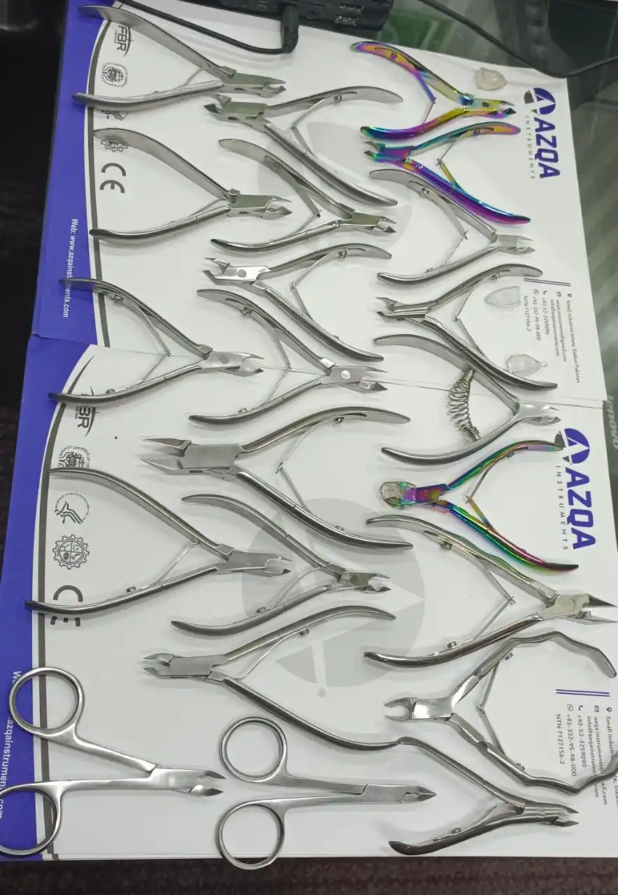 High Quality Stainless Steel Cuticle Nail Nippers Box Joint Double ...