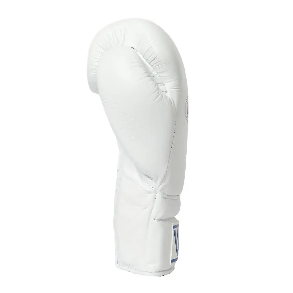 Custom Made White Winning Boxing Gloves - Genuine Leather