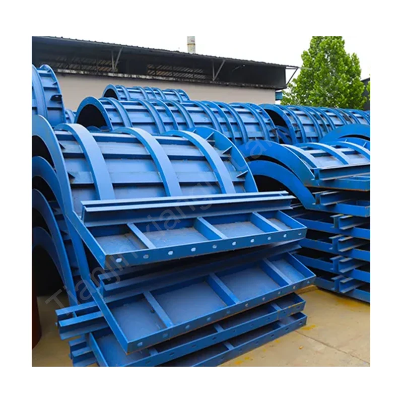 Heavy-Gauge Steel Tunnel Lining Trolley Concrete Steel Formwork for ...