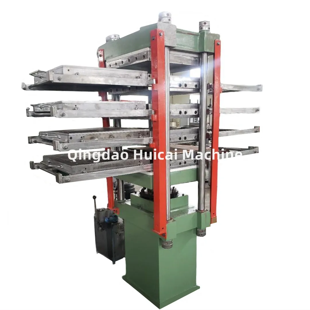 Rubber Tile Vulcanizing Press Machine Column Rubber Tile Press ...
