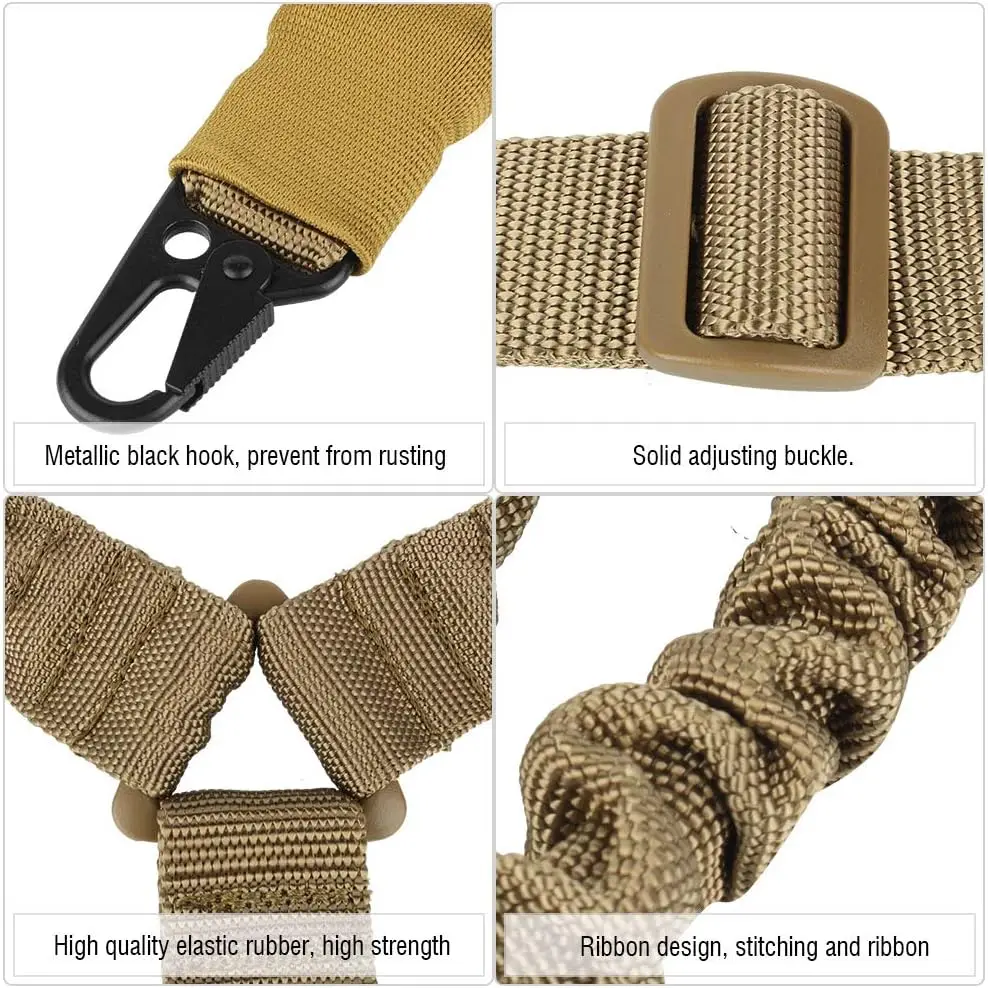 Single Point Sling With Shoulder Pad Outdoor Hunting Accessories One ...