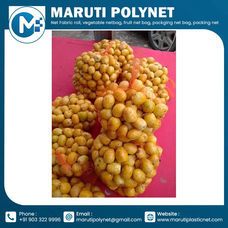 2024 Hot Sales Bor Packaging Fruits Net Bag With Hdpe Virgin Materials ...