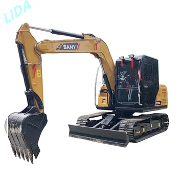 Original China Sany Sy75c Crawler Excavator 7ton Mini Small Excavator ...