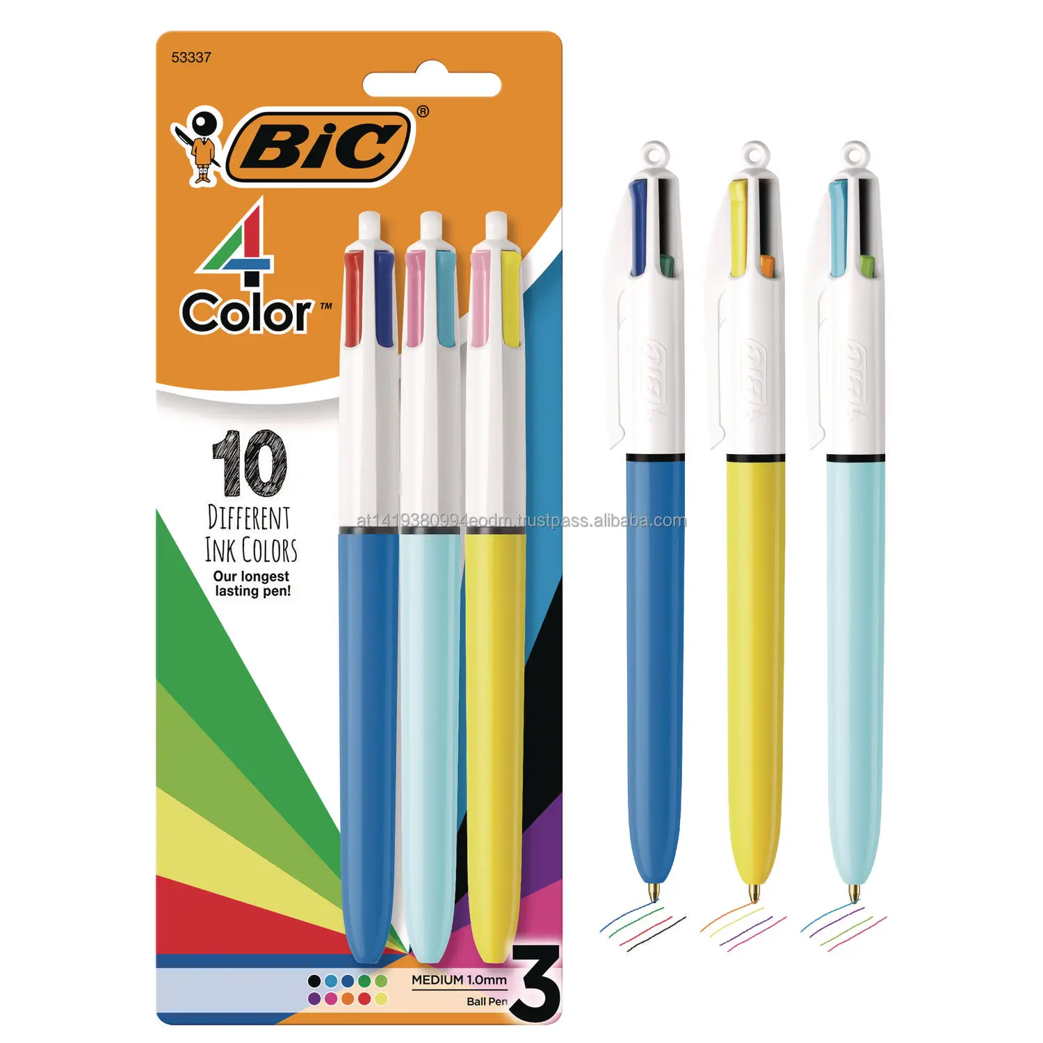 BIC Ballpoint Pens with Custom Logo - Reliable Writing