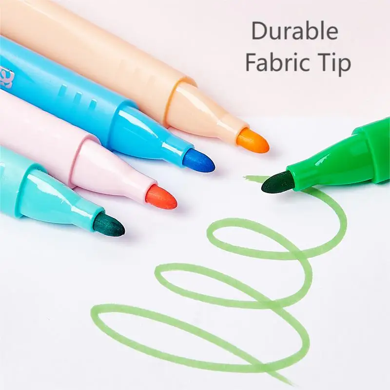 36 Colors Drawing Pen Kit Watercolor Medium Tip Pen With Storage Case ...