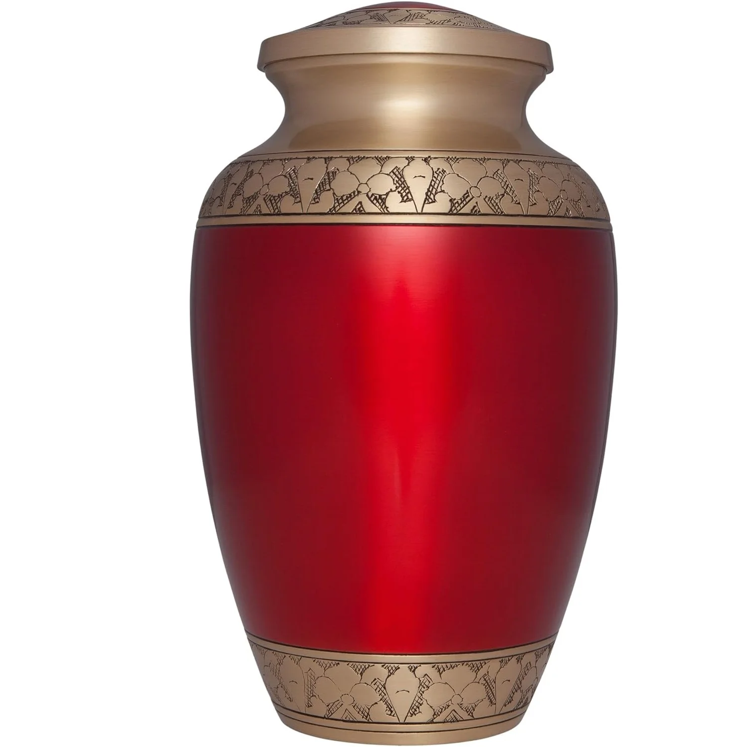 Beautiful Memorial Solid Metal Decorative Cremation Urn for Adult Male ...