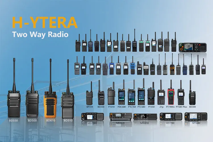 Hytera Pd785g - Advanced Digital Walkie Talkie for Business