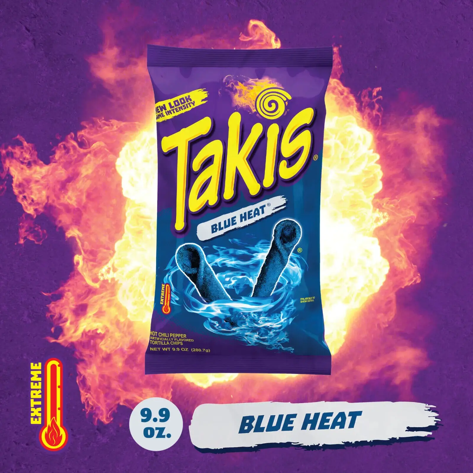 Takis Blue Heat 65g (pack 3),Authentic Mexican Takis Rolled Tortilla Chips - Buy Top Quality ...