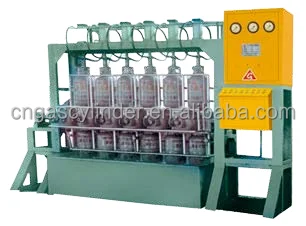 LPG Gas Cylinders Revalidation/reconditioning/repair Line