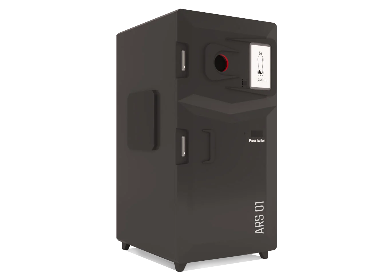 Smart Reverse Vending Machine For Recycling Glass Bottle Plastic And ...