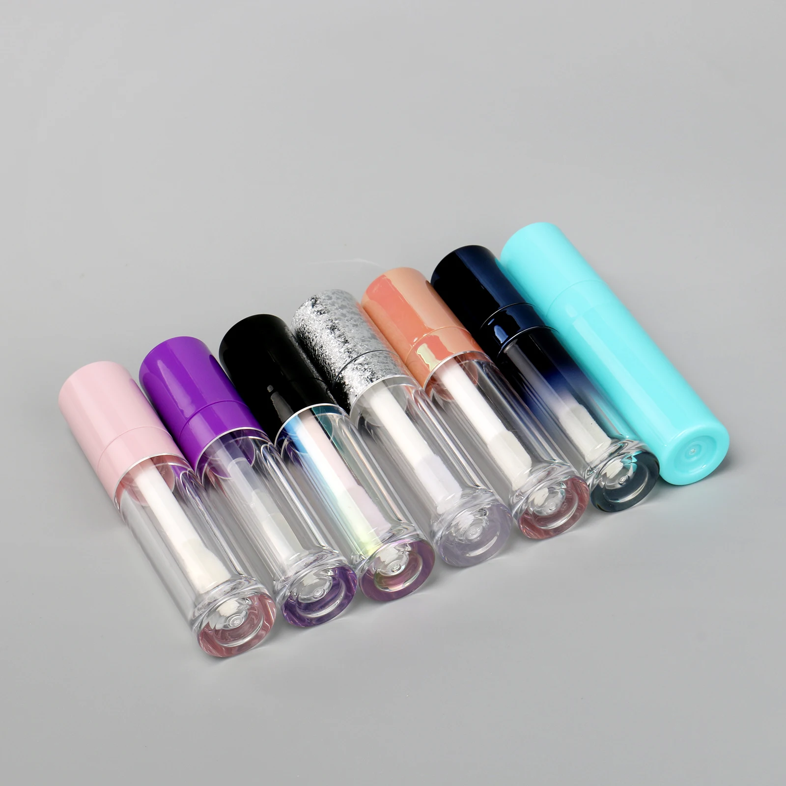 Round Lipgloss Packaging Container Big Wand Big Brush Concealer Tube ...