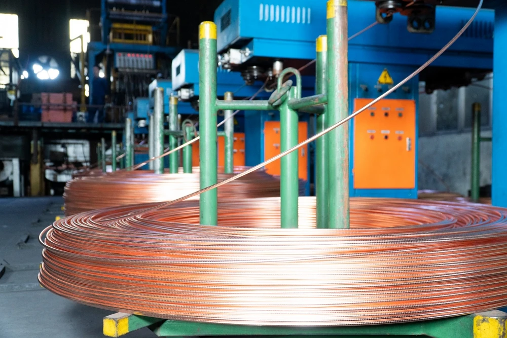 Copper Rod Upcast/oxygen-free 16mm Copper Rod Astm B49 Standard Round ...