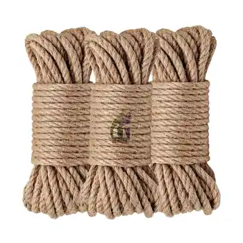 6mm Jute Shibari Ropes For Bondage 100 Percent Tossa Flexible Twisted ...