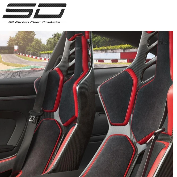 Carbon Fiber Recaro Style Car Racing Seats for Luxury Cars