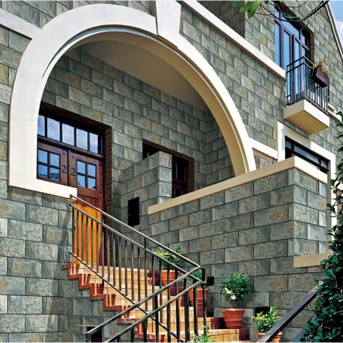 Natural Stone Look Outdoor Wall Tiles - Durable & Stylish