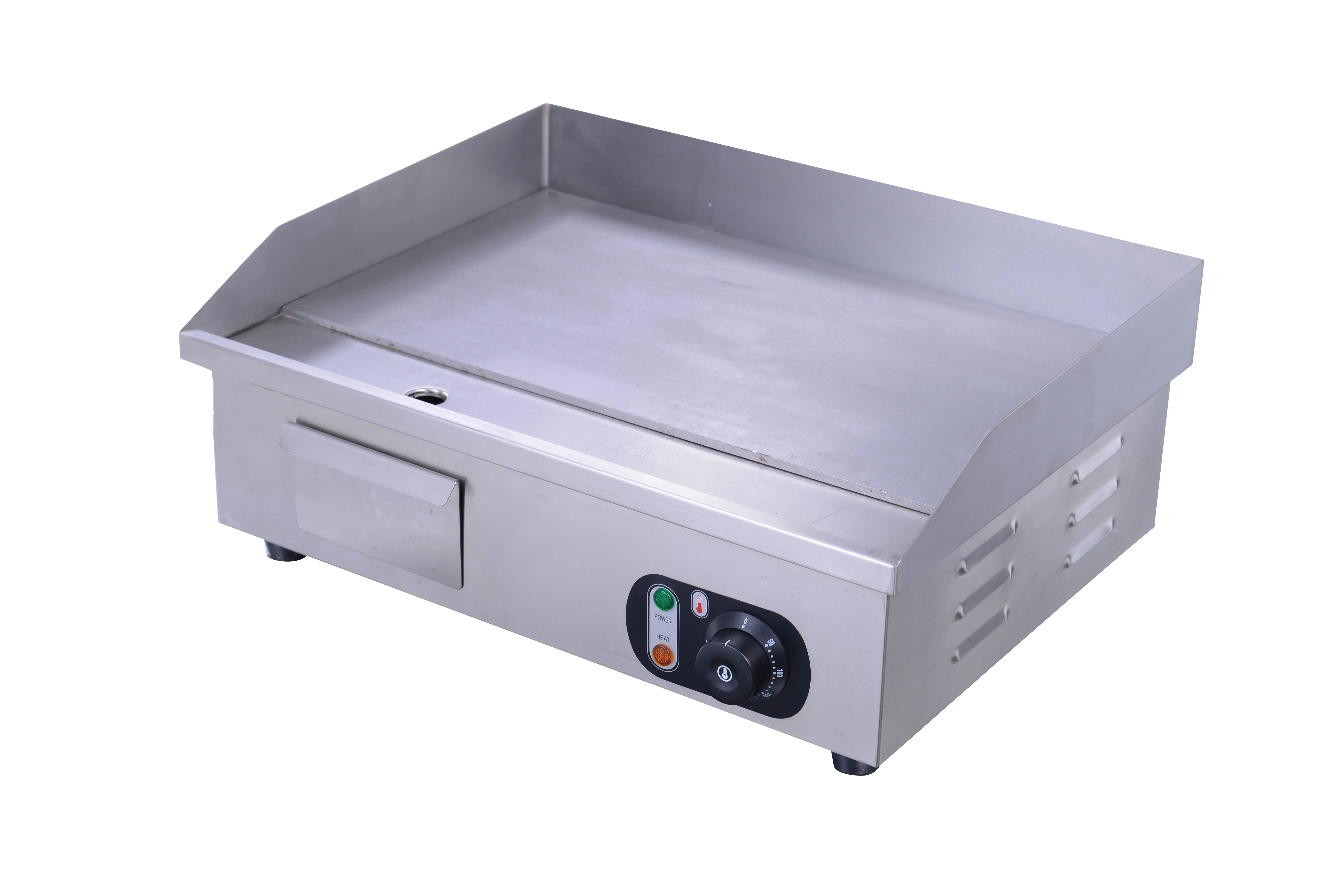 Electric Griddle Flat Bbq Heating Frying Griddle Comercial Kitchen ...