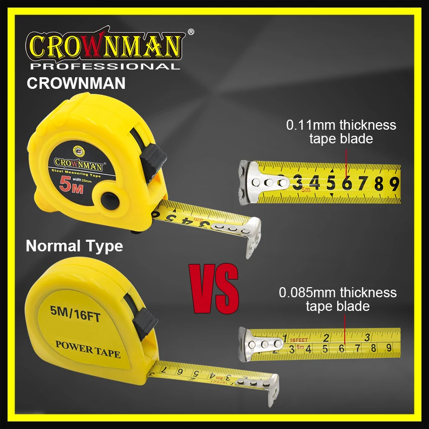 CROWNMAN Measuring Tools - Precision and Durability