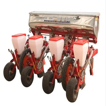 Corn Pneumatic Planter Tractor 4 Rows Corn Vacuum Planter With ...