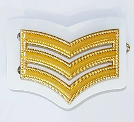 Alibaba.com: Sergeant Chevrons Collar Brass Rank Insignia Gold Finish ...