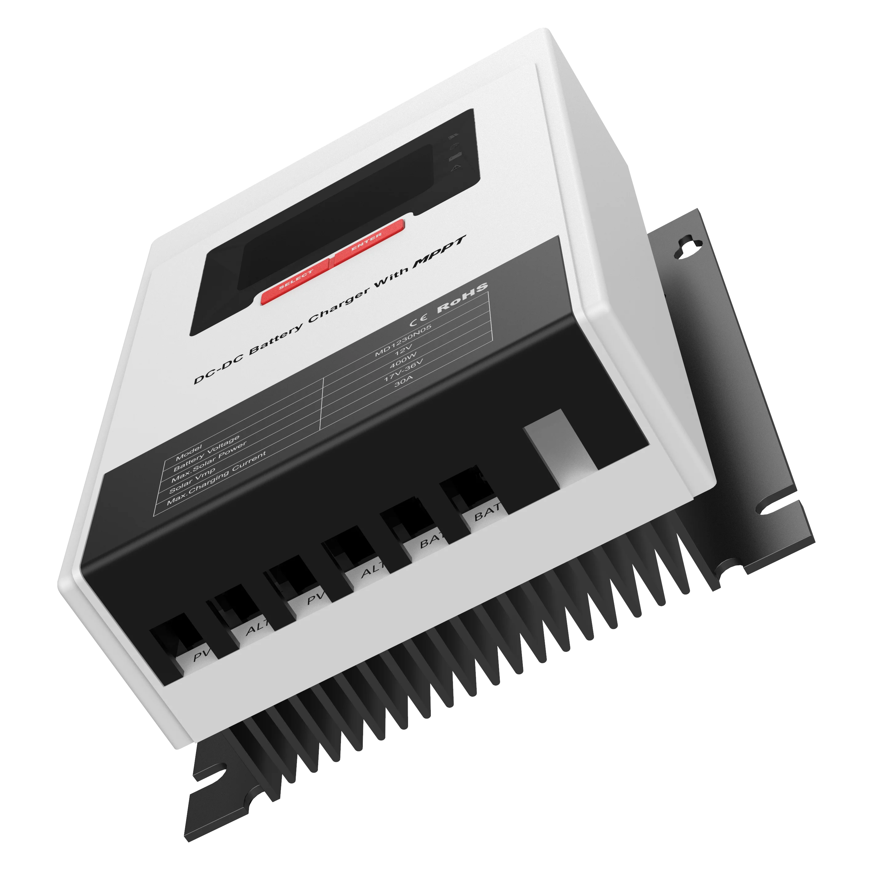 Srne Dc Dc Mppt Solar Charge Controller 30a 50a For 12v Battery Charge Backup Battery Rv And ...