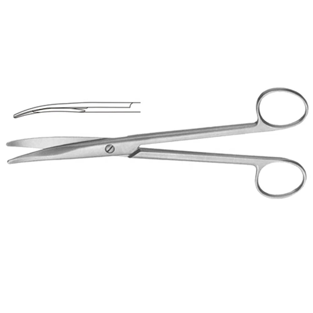 Mayo Dissecting Scissor Curved Chamfered Blade Stainless Steel Satin ...