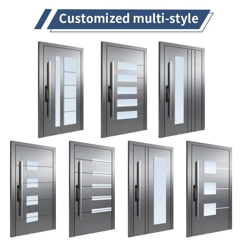 Dedun Modern Wrought Iron Doors - High Quality & Security