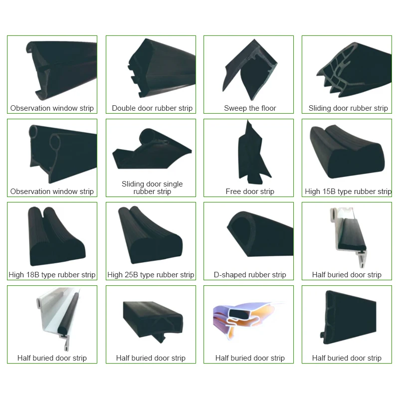 EPDM Cold Storage Room Auto Door Rubber Seal Strip