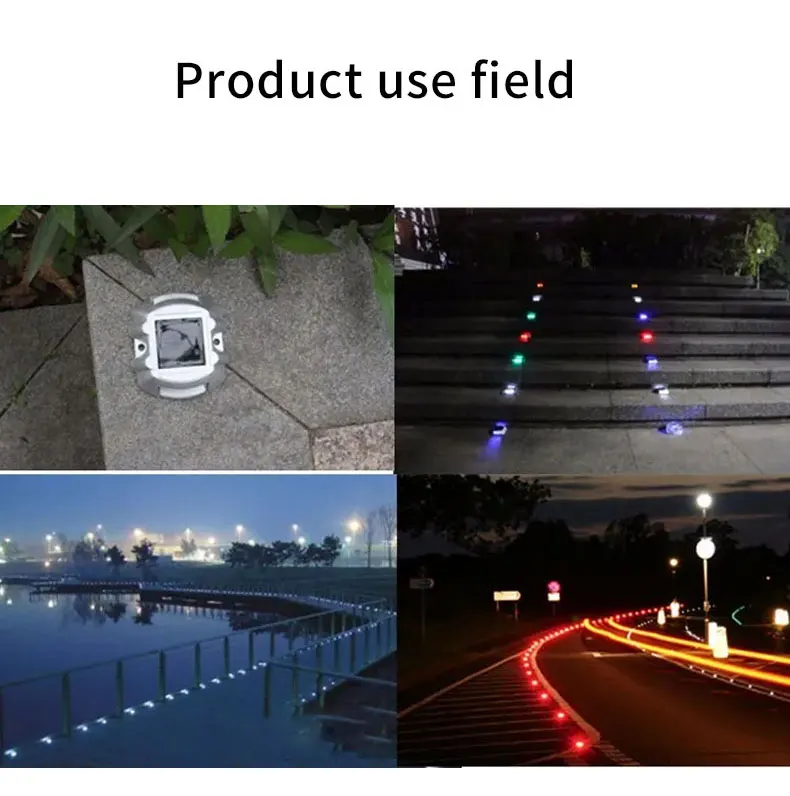 Highway Asphalt Driveway Pathway Stair Deck Dock Light Solar Powered ...