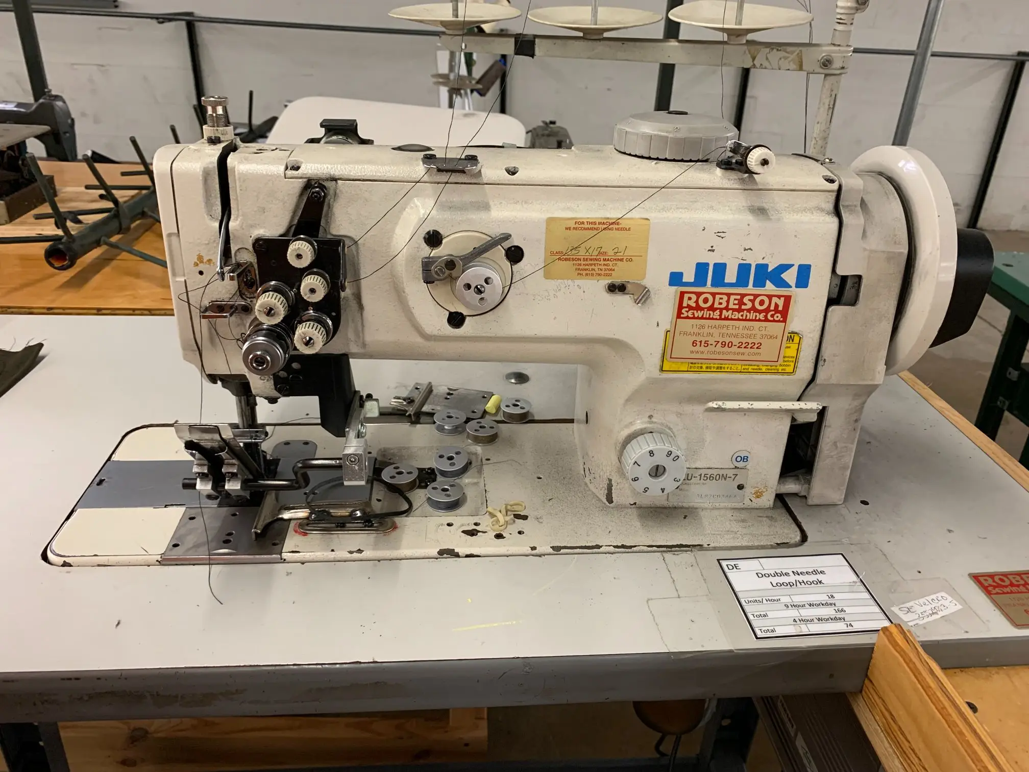 Advanced Single Needle Industrial Use Sewing Machines For Heavy Textile ...