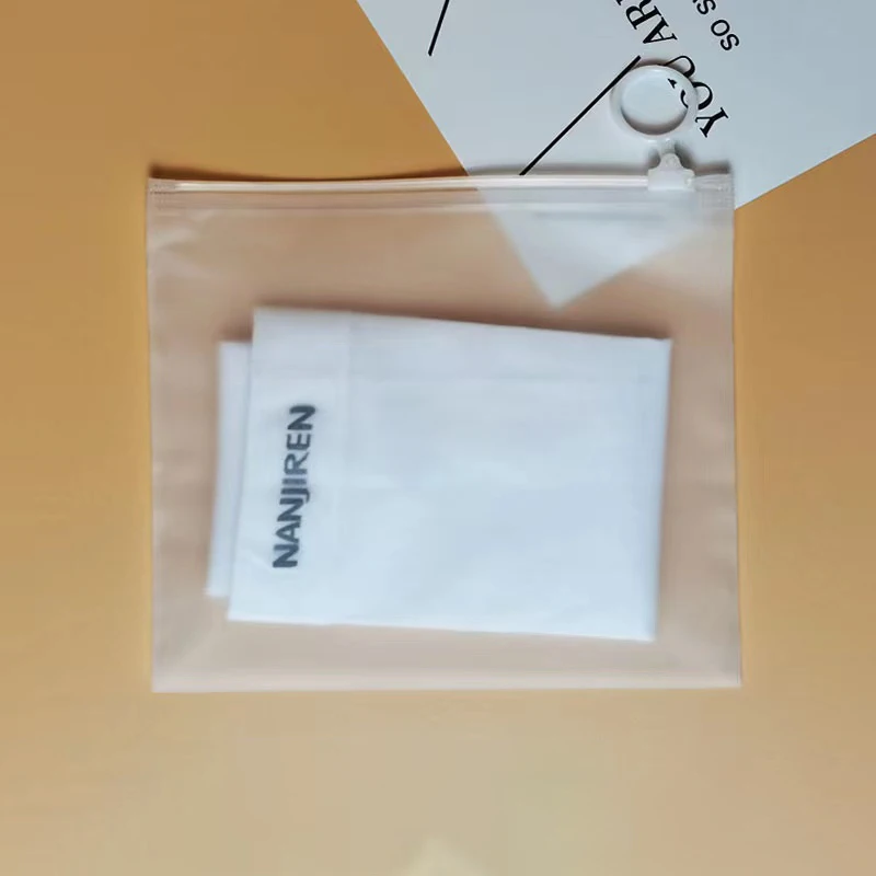 Frosted Zipper Eva Pack For Clothing,Resealable Poly Plastic Apparel ...
