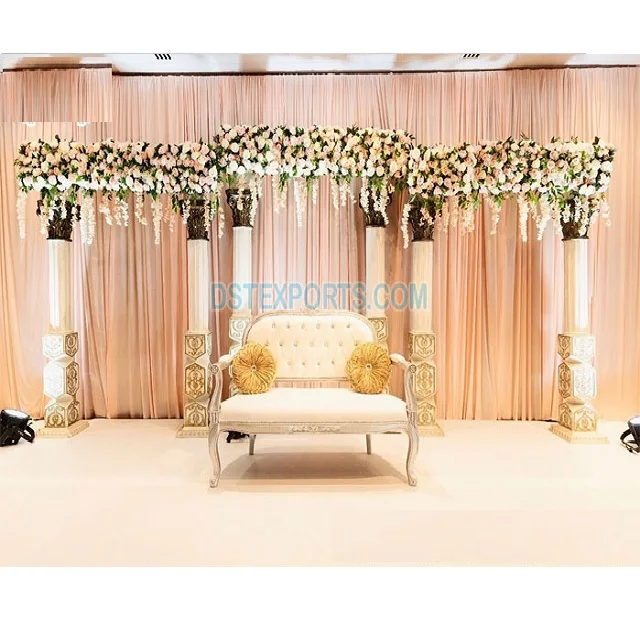 Traditional Wedding Roka Ceremony Stage Setup Affordable Indian Wedding ...