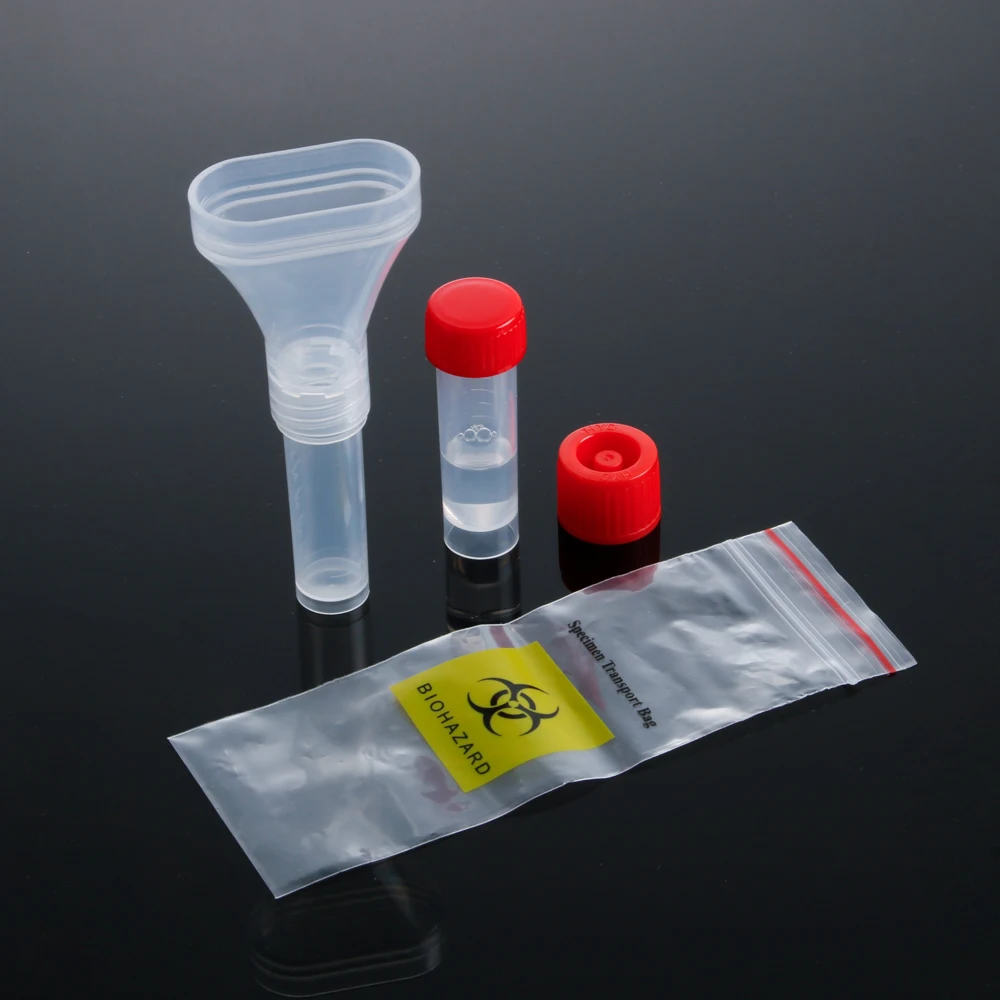 Dna Sample Test Tube Antigen Saliva Collection Kit For Pcr Test Saliva ...