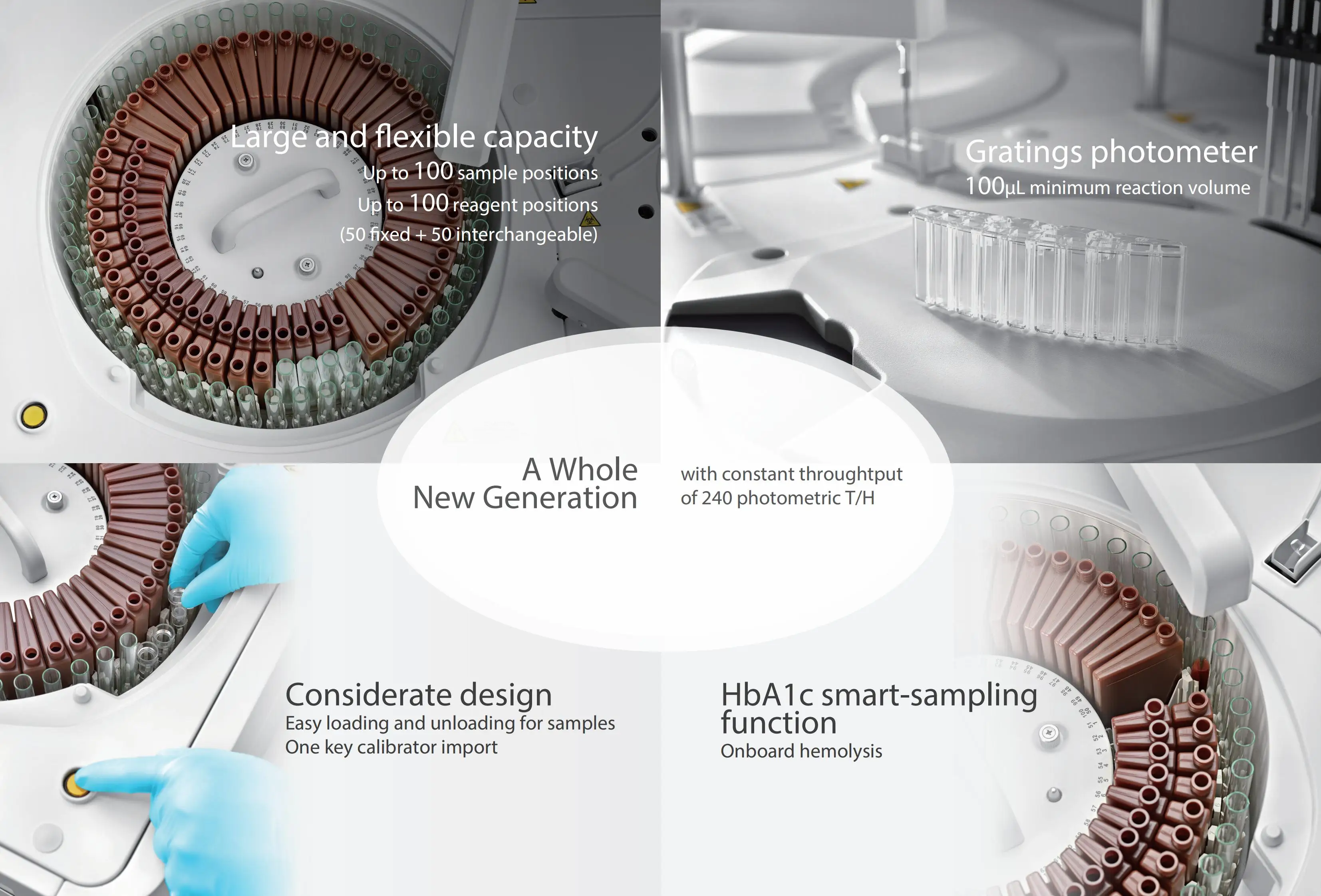 BS-240 Mindray Fully Automatic Chemistry Analyzer - 240 Tests/Hour, ISE ...