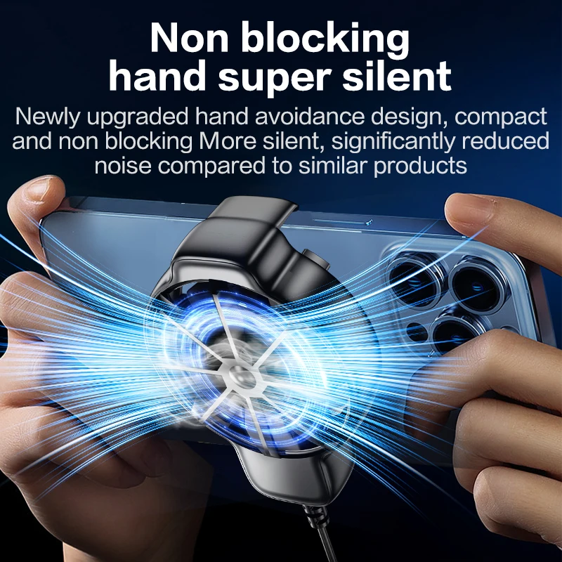 DY68 Game Cooler - Portable Phone Gaming Radiator with RGB