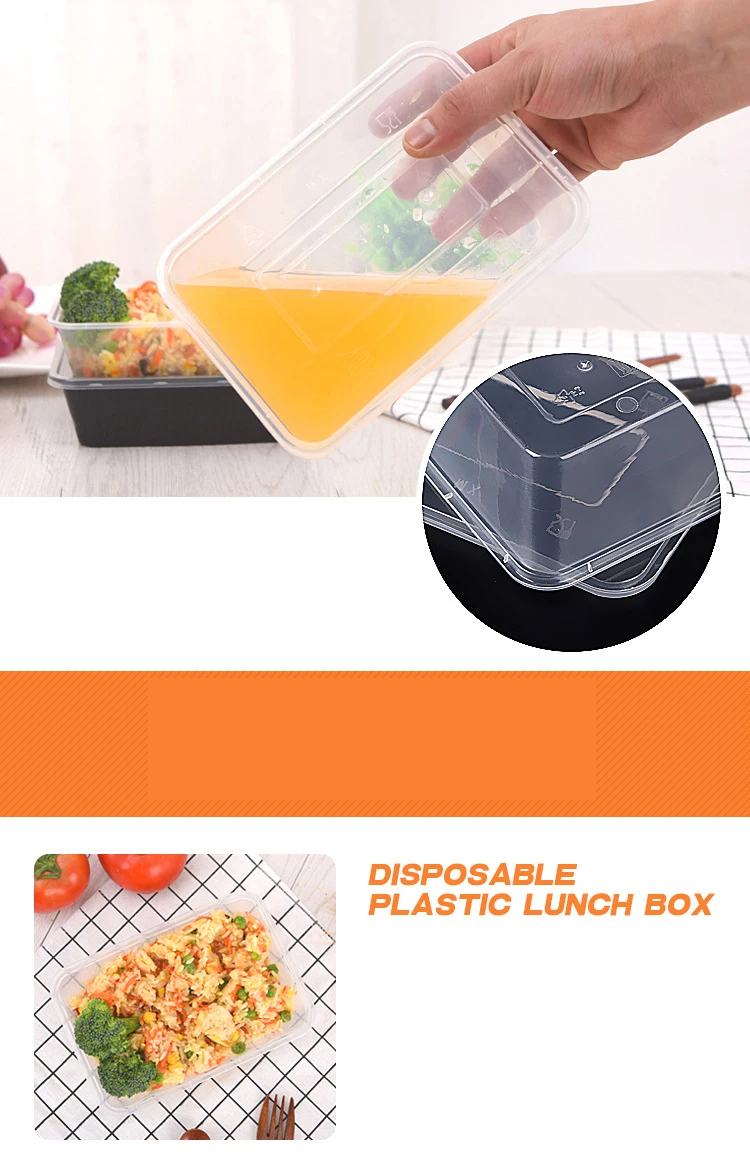 32oz PP Food Packaging Box Food Container 48oz Plastic Box| Alibaba.com