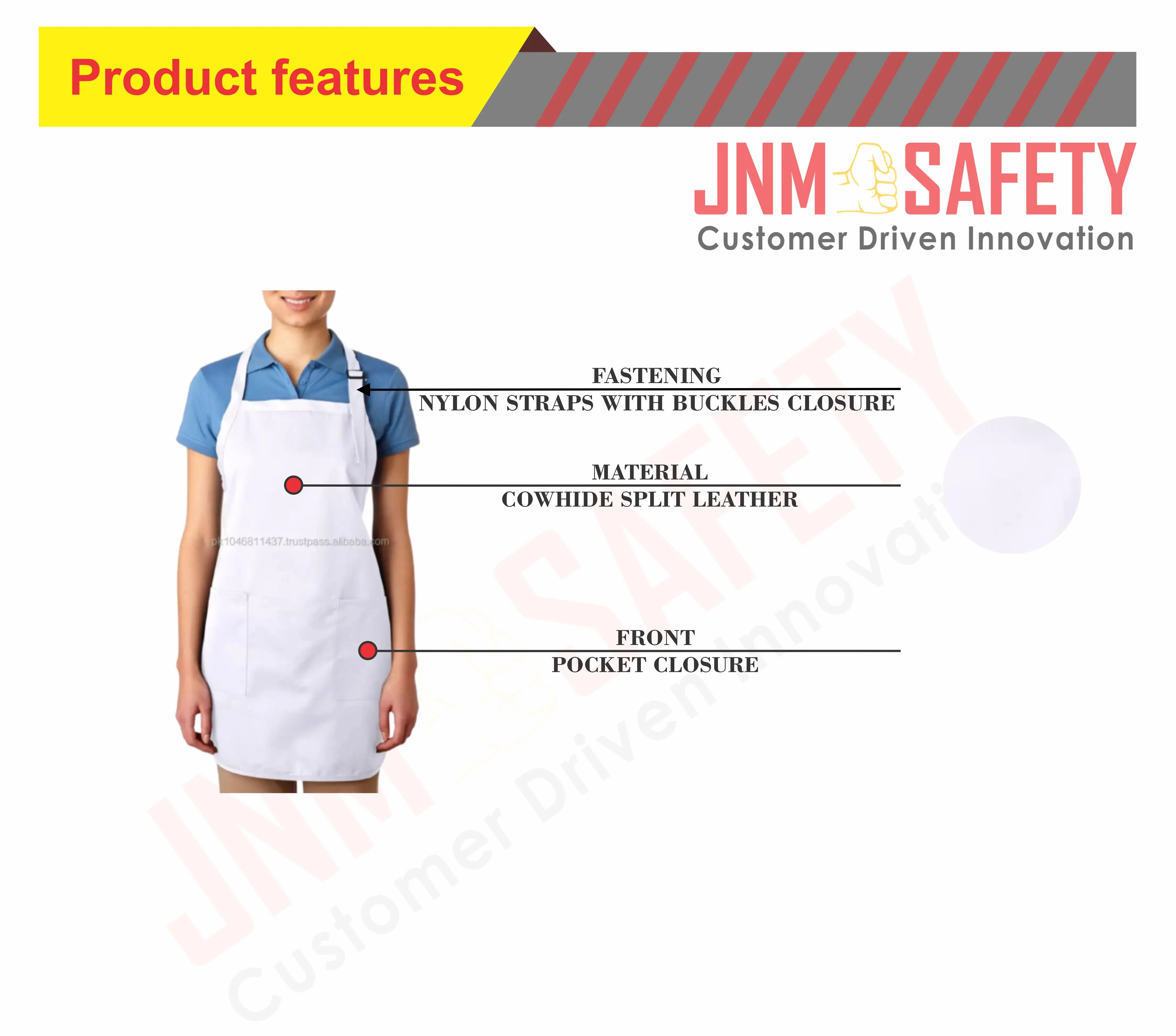 Leather Welding Aprons - Durable & Fire Resistant Protection