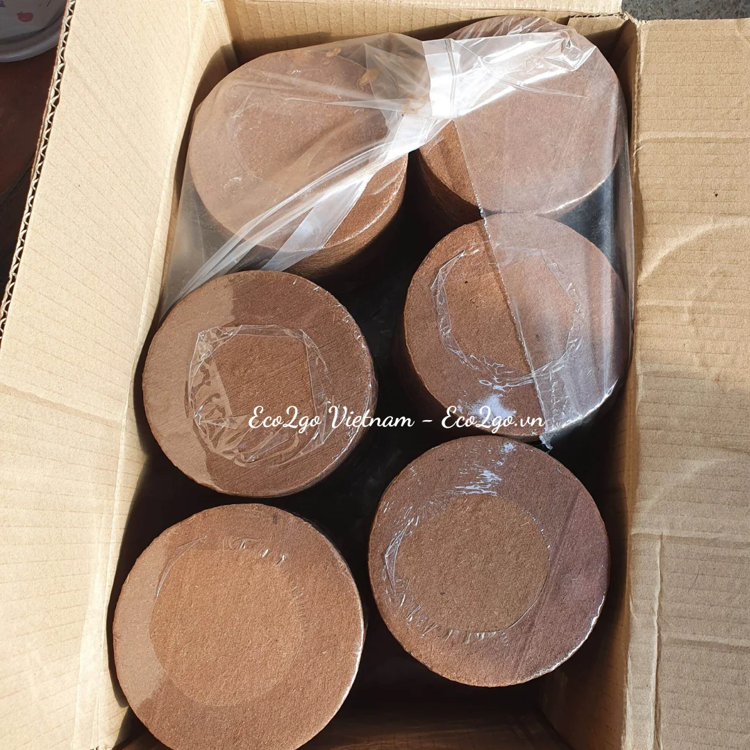 Coco Peat Block Press/ Sterilized Coco Coir Blocks Made Of All-natural ...