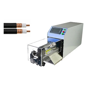 Coax Cable Stripping Machine Semi-automatic Coaxial Wire Stripper ...