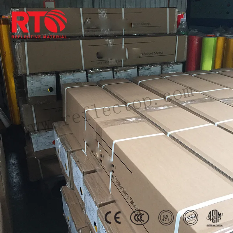 1.24*45.7m Pvc Reflective Sheet Black Brown Advertisement Reflective ...
