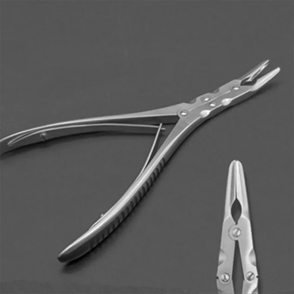 Jaws180mm Double Action Bone Rongeurs Straight and Curved Long ...