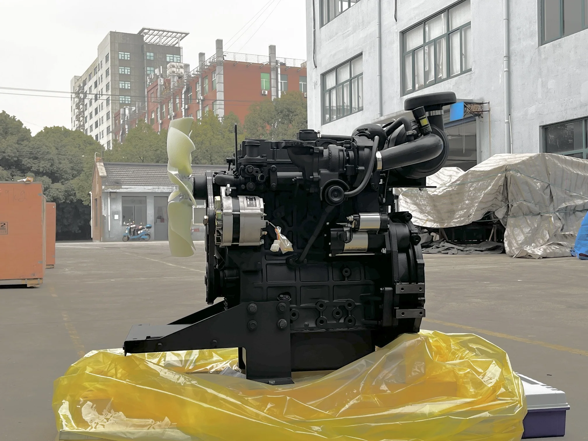 Genuine Scdc 4d22t Series 4 Stroke 4 Cylinder 42kw/57hp Diesel Engine ...