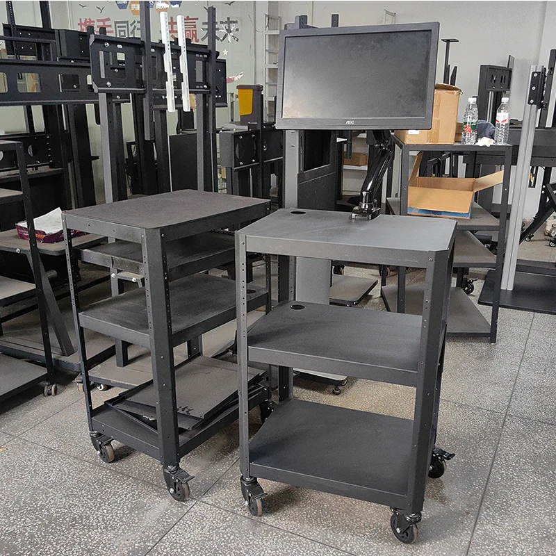 Motorized Cart Monitor Mount Bracket - Benshi Trolley Stand