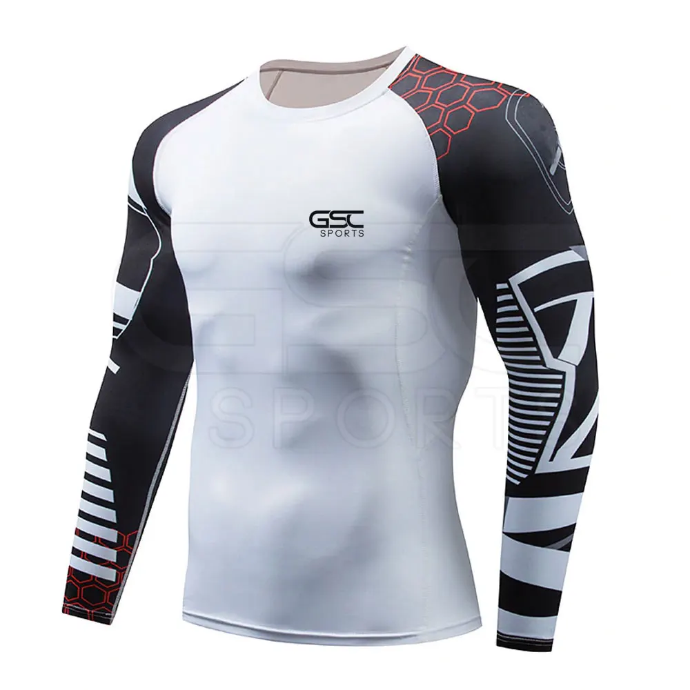 Rash Guard Long Sleeve Rash Guard Custom Size And Designs For Men ...