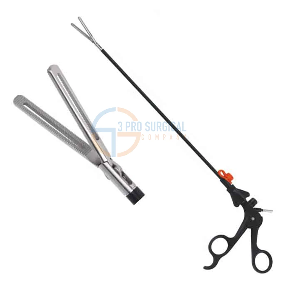 3pro Laparoscopy Surgical Dorsey Intestinal Forceps Fenestrated Jaw 5mm ...