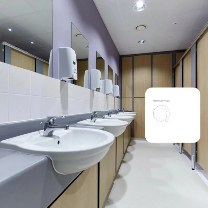 Atomsenses Lorawan IAQ Sensor - 3-in-1 Air Quality Monitor