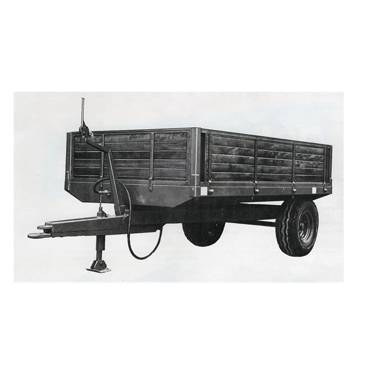 Best Supplier Of High Quality Tipper/dump Trailer With Draw Bar Farm ...