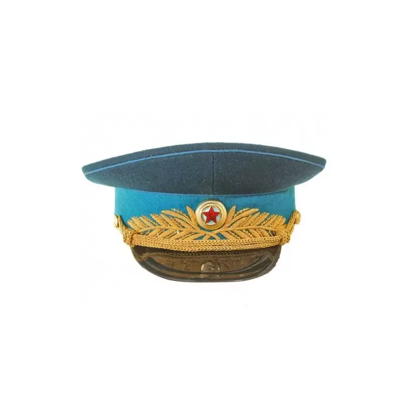 Custom Badges Ceremony Uniform Hat Security Guard Officer Peak Cap ...