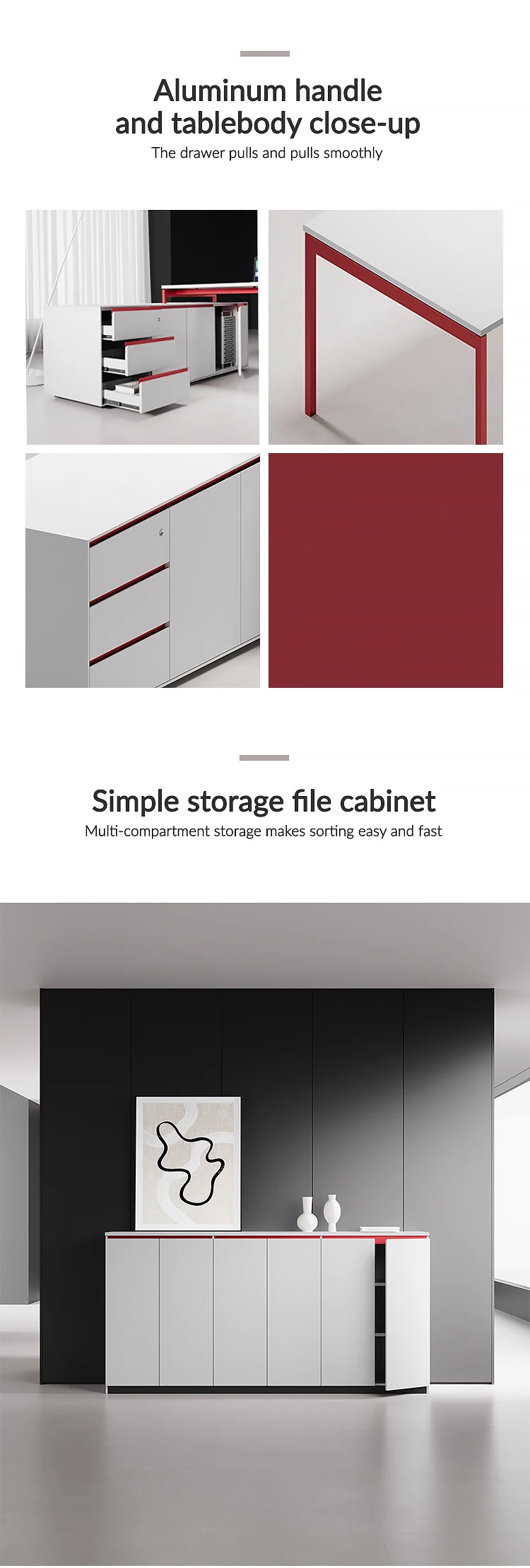 Ceo Luxury Modern Design Boss Office Furniture Set Manager Desk Table L ...