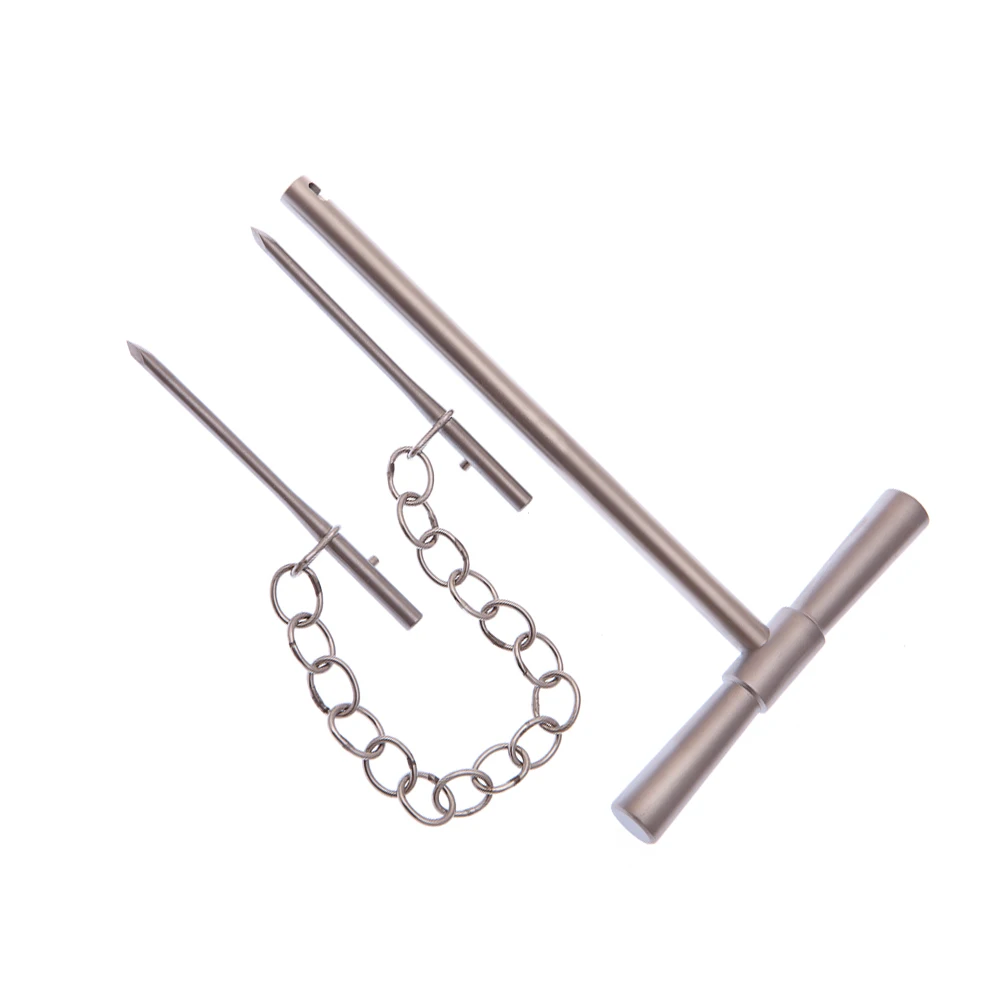 Charnley Pin Retractor And Handle Set T Handle 2 Long Blades Orthopedic ...
