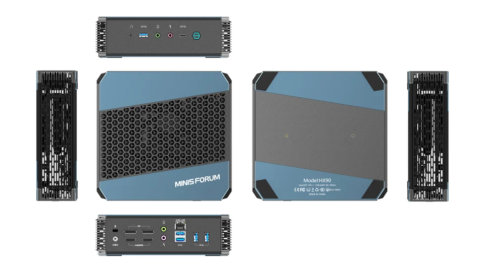 Minisforum Hx90 Amd Ryzen 9 5900hx Win11 Pro Wifi 6 Ddr4 8gb*2 Ram ...